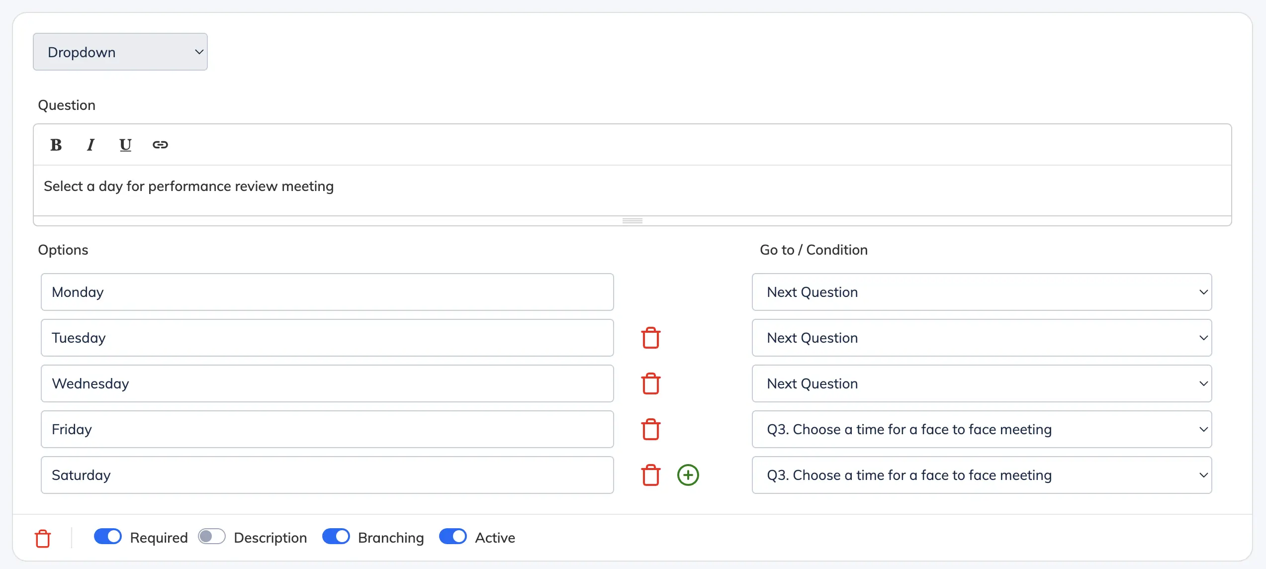 Use Branching Logic in Forms - Alphalearn Use Branching Logic in Forms - Alphalearn